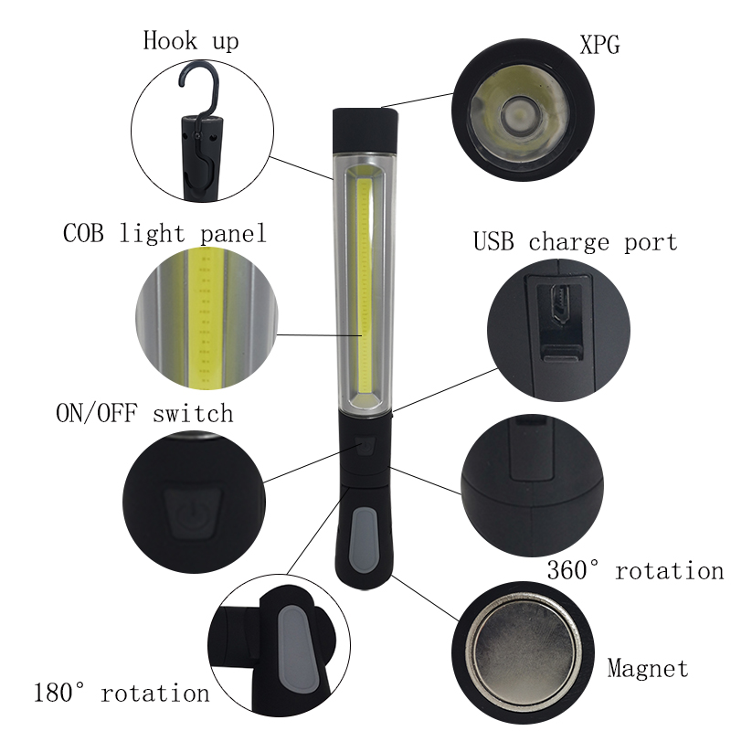 COB Rechargeable Work Light